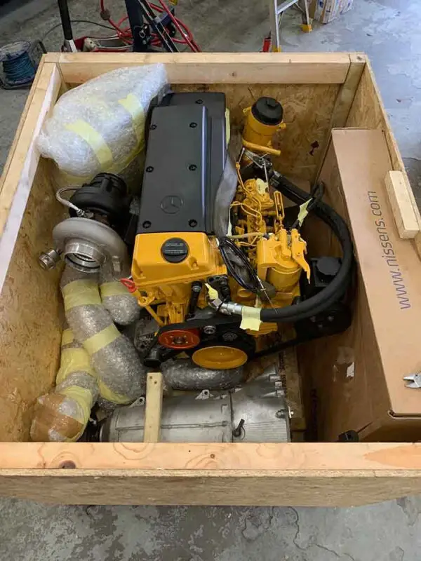 OM606 Engine for Sale | Mercedes OM606 Turbo Diesel Crate Engine ...